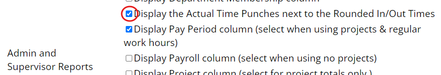 Time Rounding - Easy Time Clock